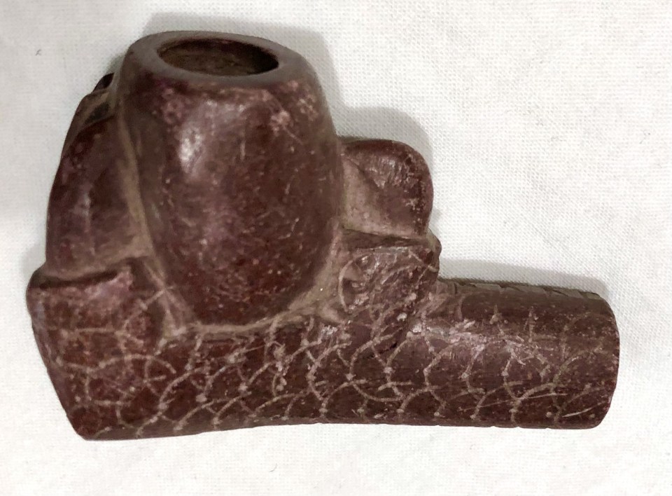 Catlinite Pipestone & Pipes | Central Dakota Gem & Mineral Society